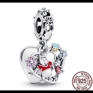 Pandora | Jewelry | Winnie The Pooh Charms 925 Stamped | Poshmark